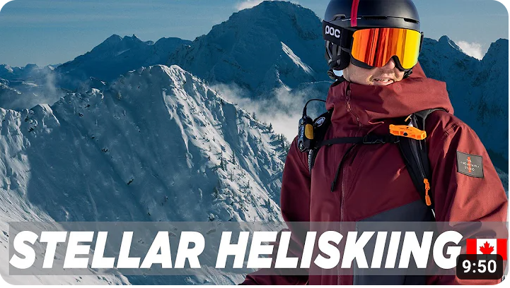 STELLAR HELISKIING |VLOGG 11 S03 | Stellar Heliskiing, BC Canada